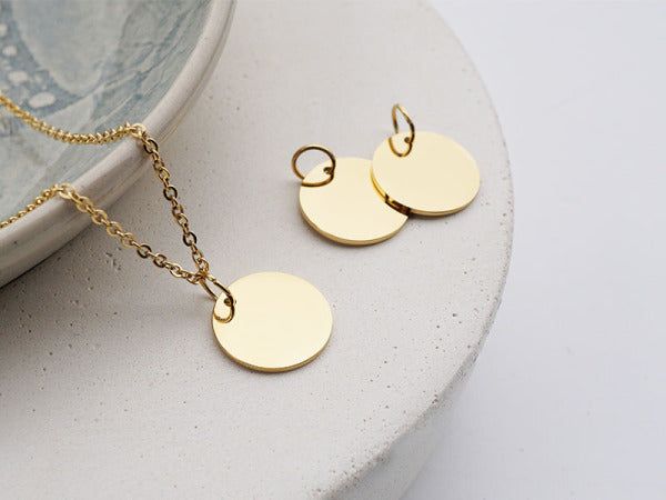 Individual Round Petite Disk Pendant | Beauty Box South Africa